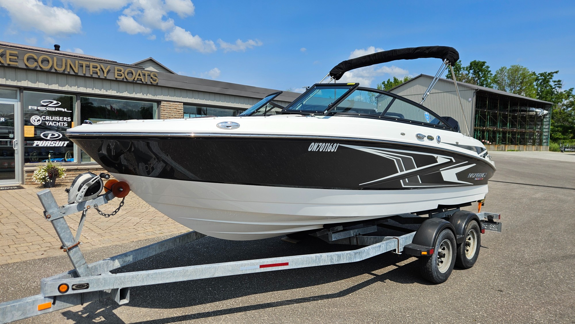 2020 Monterey M205 Bowrider Used Bowrider Boat for Sale in Orillia ...